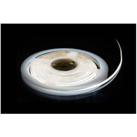 Sysled – Ruban LED COB 12V blanc froid 5m – 480 LED/m – IP20 – 10W/m ...