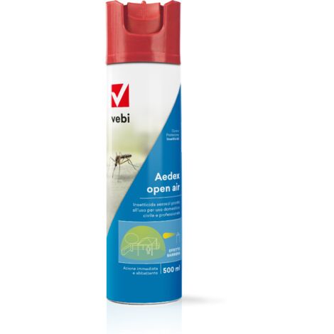 Vebi aedex open air 500ml insetticida per zanzare