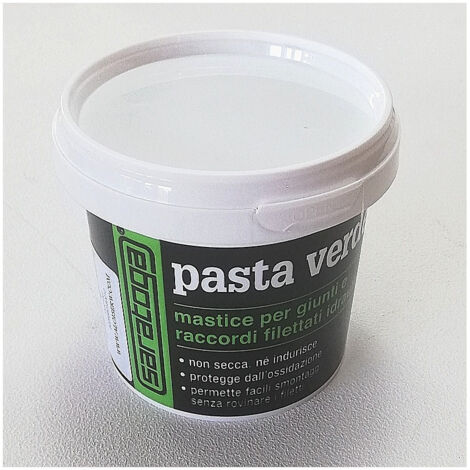 Saratoga 450gr pasta verde per giunti e raccordi filettati