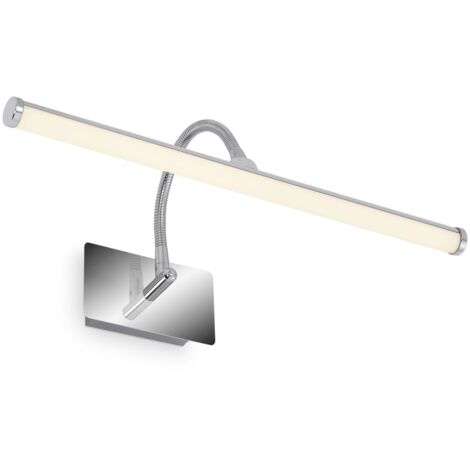 LED Spiegelleuchte, chrom, 1xLED-Platine/5,5W
