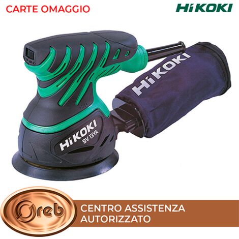 Levigatrice roto-orbitale 230w velocita variabile +carta hikoki sv13ya