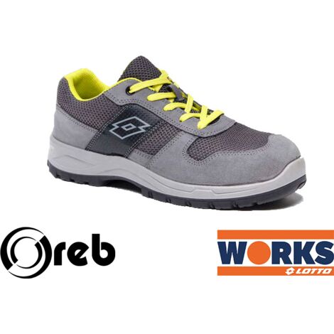 Scarpe antinfortunistiche lotto ring 400 s1p src cool grey taglia: 38