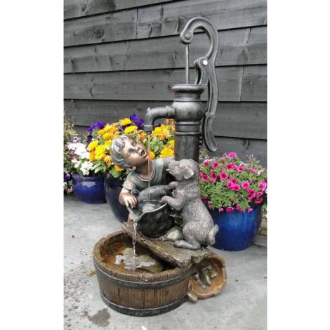 Set fuente de agua para jardín Regina 1387045