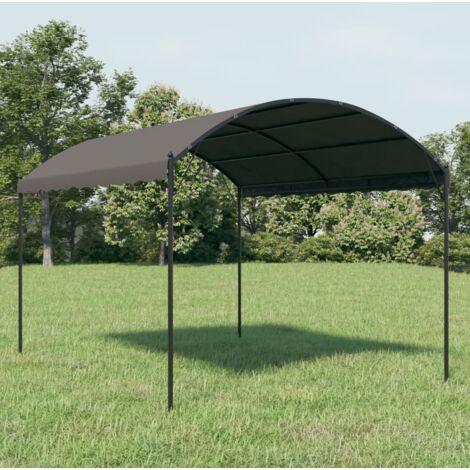 Toldo parasol gris antracita 3x4 cm