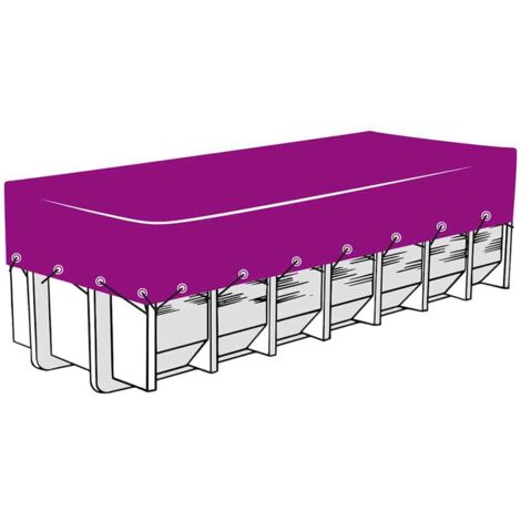 Red para contenedor de transporte HDPE negro 3x5 m