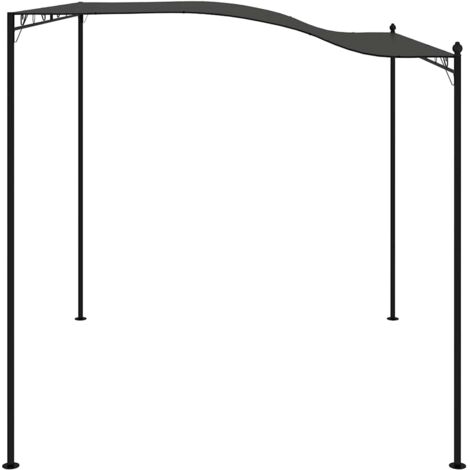 Toldo parasol gris antracita 3x2,4 cm