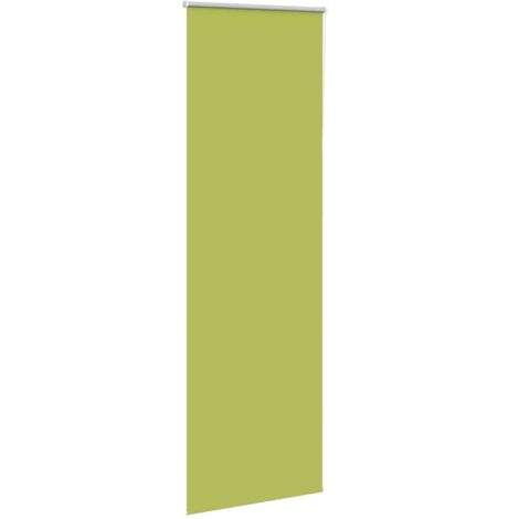 Estor Enrollable Opaco hojas verde 85x230 cm Tela Ancho 80,7 cm