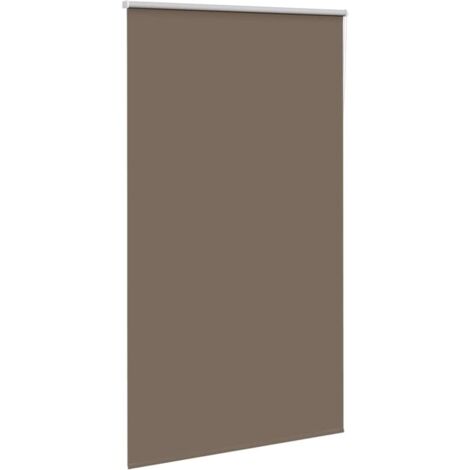 Estor Enrollable Opaco Color Café 120x230cm Tela Ancho 116,6cm