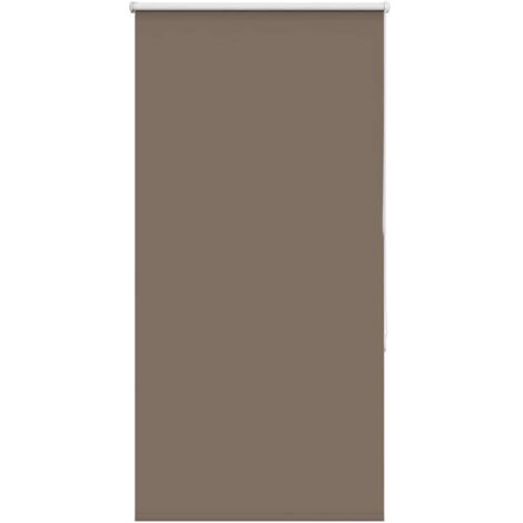 Estor Enrollable Opaco Color Café 85x150 cm Tela Ancho 80,7cm