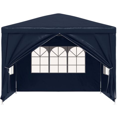 Carpa para celebraciones azul 3x3 m