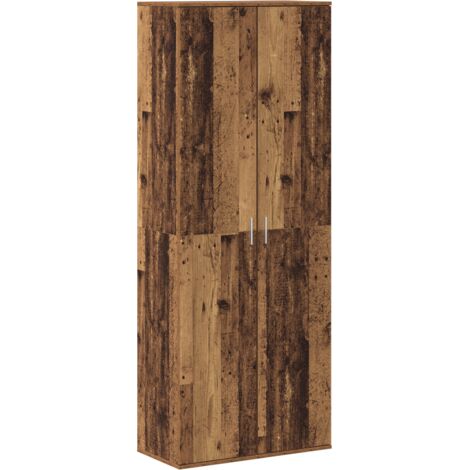 Highboard Madera Vieja 70 x 35 x 180 cm Madera contrachapada