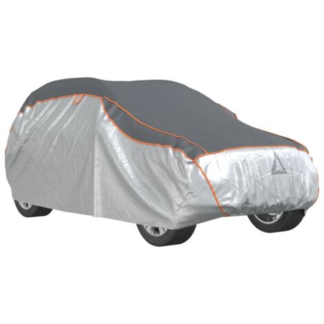 Funda coche completa SUV protección antigranizo L gris/plateado
