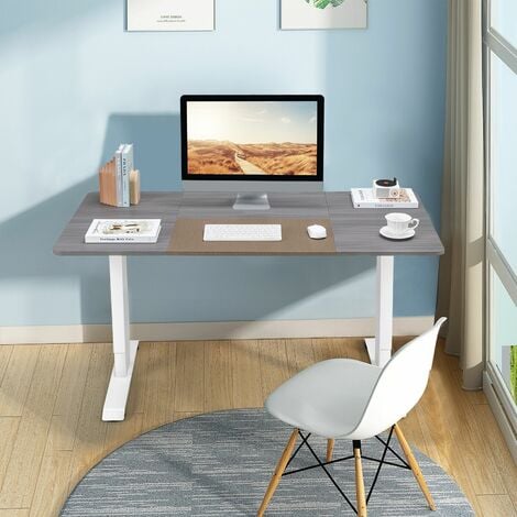 Electric Standing Desk Stand-up Ergonomic Computer Workstation Smart ...
