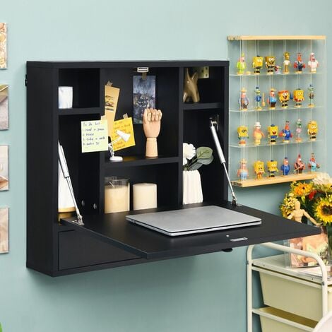 Folding floating desk store