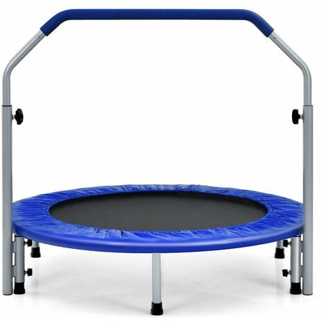 Foldable Jumping Fitness Trampoline Exercise Rebounder 4-Level ...