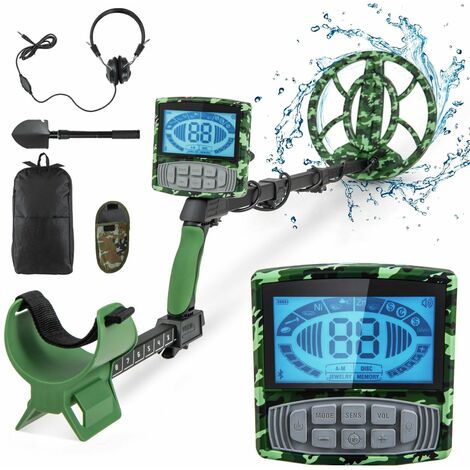 Professional Metal Detector High Accuracy IP68 Waterproof Gold Detector ...