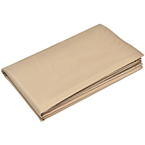 Sun Block Shade Cloth 17FT x 7FT UV Resistant Mesh Netting w/Taped Edge