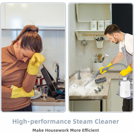 Hand-held Steam Cleaning Machine 3 Bar 1000W Portable Pressurized Steam ...