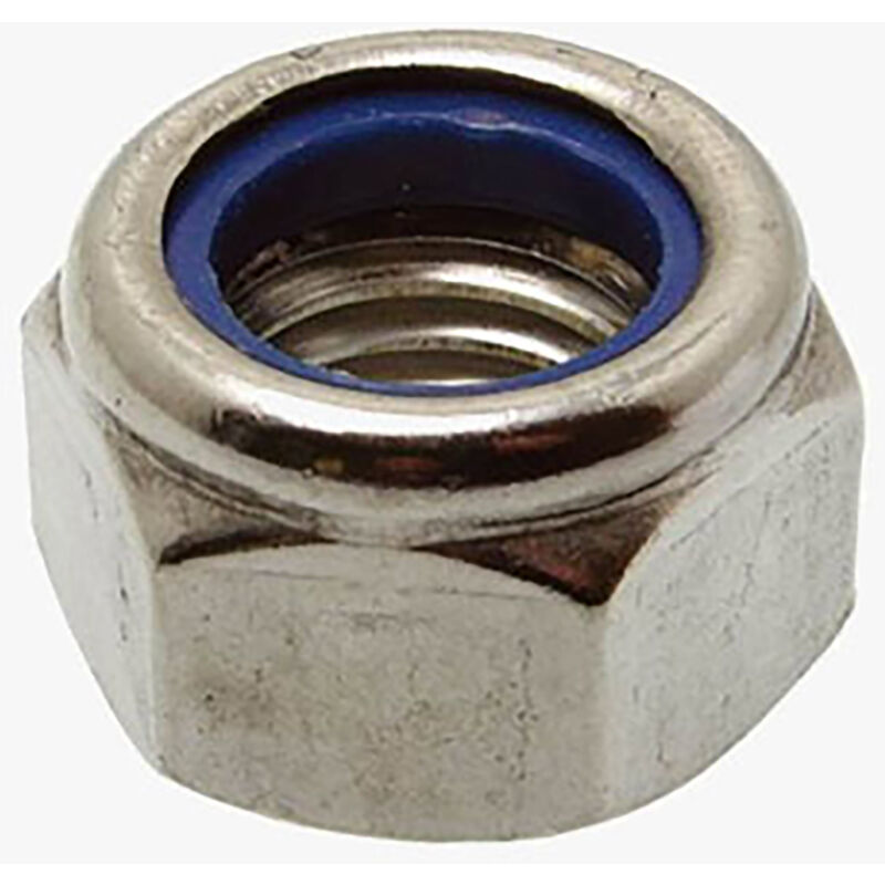 Tuerca No Apretable Anillo de Nylon Inox A2 DIN 985 Ø 5 mm (lote de 6 ...