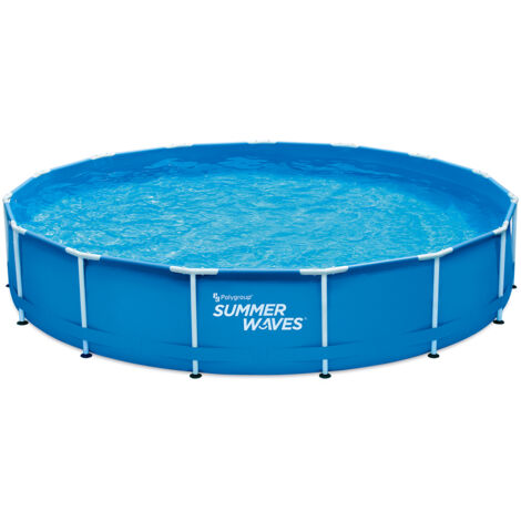 Piscina tubular azul ø 4,57m x84cm Summer Waves