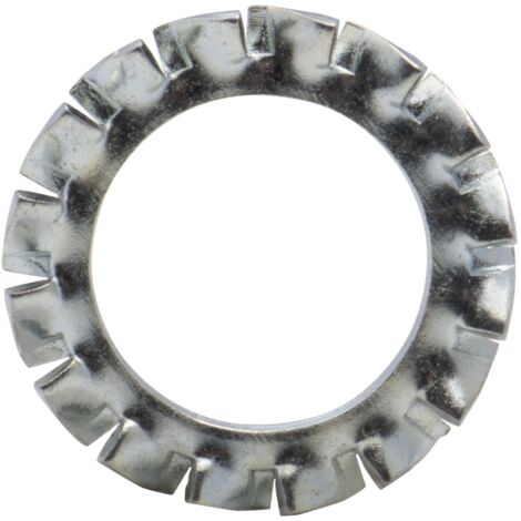 Rondelle éventail type AZ zinguée Viswood Ø 6mm (lot de 40 rondelles)
