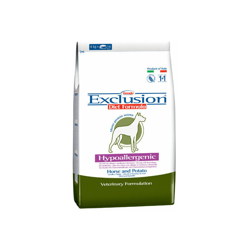 Exclusion cane hypoallergenic cavallo horse 12,5 kg