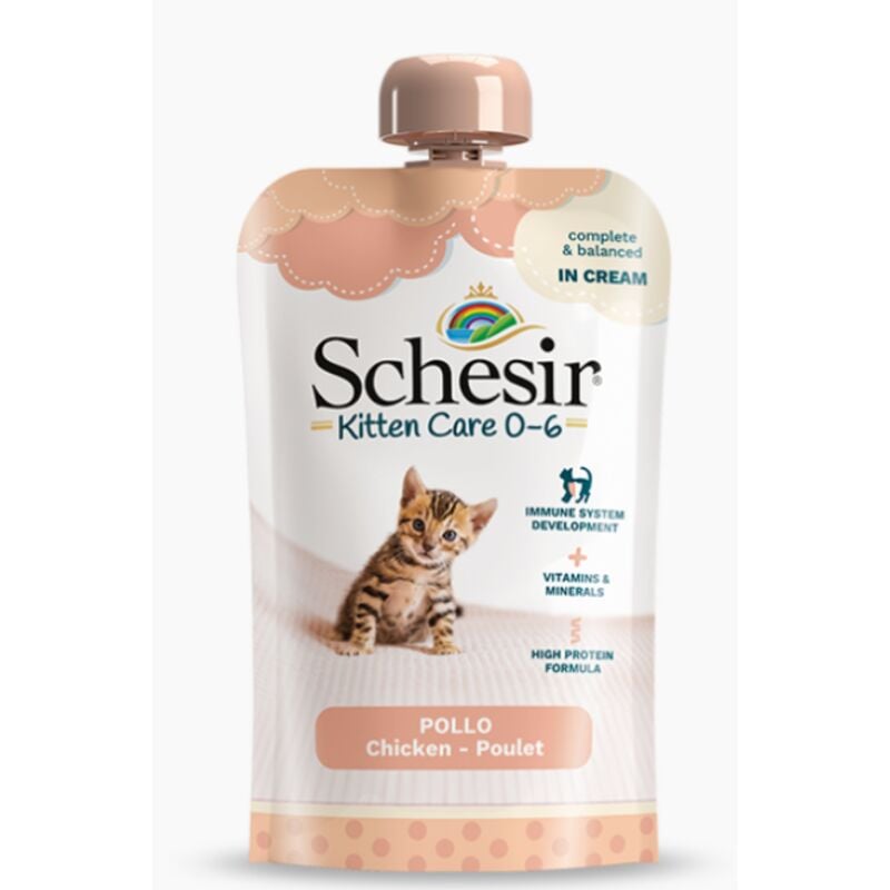 Schesir Kitten Care in Crema con Pollo da 150 gr
