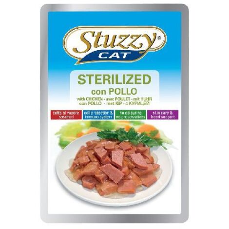 Stuzzy per Gatto Sterilized da 100gr Pollo