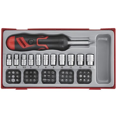 Jeu d'embouts avec racagnac 64 pcs Teng Tools TTMDRT64