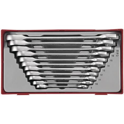 Jeu clé mixte à racagnac RS TT1 tray 8-19mm 11 pièces Teng Tools TT6511RS