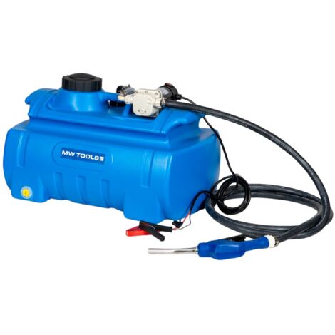 Mw Tools – Cuve réservoir AdBlue 100L avec pompe 12V auto-amorçante ...