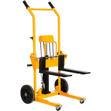 Diable gerbeur élévateur manuel 200kg hauteur de levage jusqu'à 900mm ...