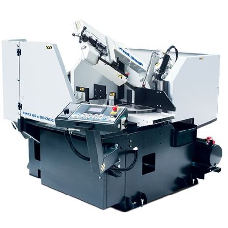 Scie à ruban automatique CNC pour métaux 0-60° capacité 230 mm 1,5 kW ...