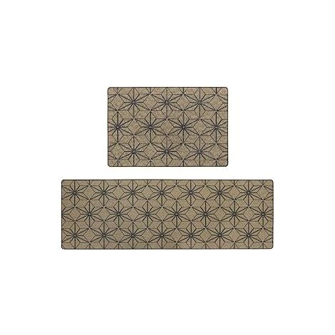 Elegance Machine Washable Doormat and Runner, Stars