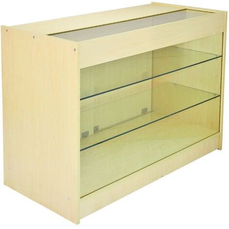 Shop counter display cabinet store