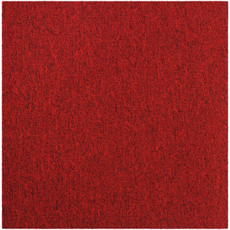 MonsterShop 20 Stück Teppichfliesen Bodenfliesen Teppich Teppichplatten ...