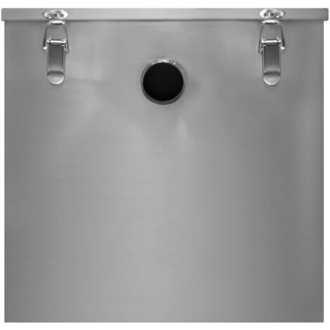 Gastro Fettabscheider Ölabscheider 60L Edelstahl Fettseparator Filter ...