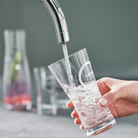Grohe Blue Pure Eurosmart Kit de démarrage + Mitigeur col de cygne ...