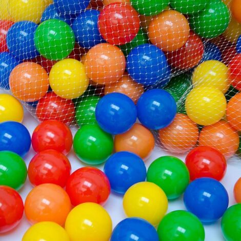 1200 palline colorate per piscina di palline da 5,5 cm, palline di plastica