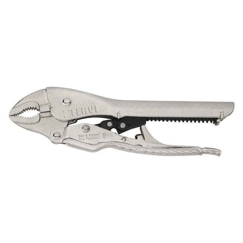 Pinza grip a pressione autobloccante a forcella 230 mm Fervi 0368/10