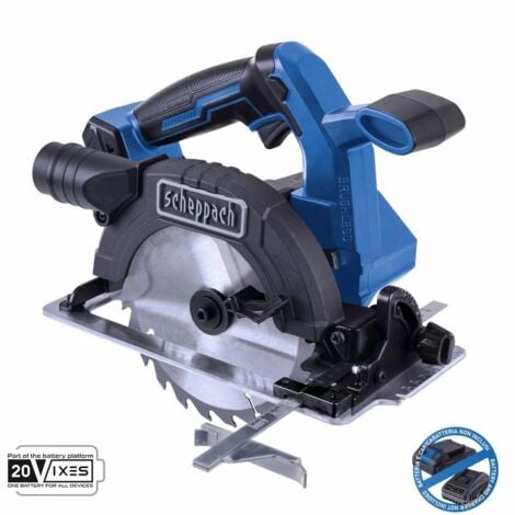 Sega circolare brushless 20v 165mm senza batteria ixes Scheppach bc ...