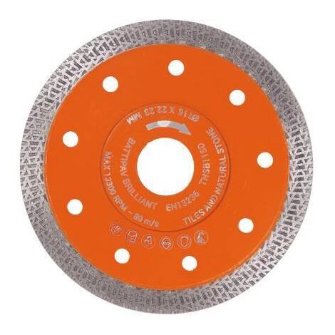 Disco diamantato turbo 115mm per gres porcellanato e ceramica Battipav bestever