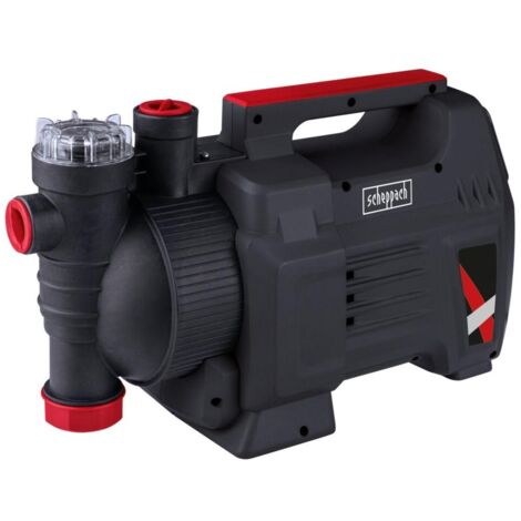 Elettropompa da giardino 1000 W 3.6 bar 3600 l/h Scheppach gp1100jet lcd