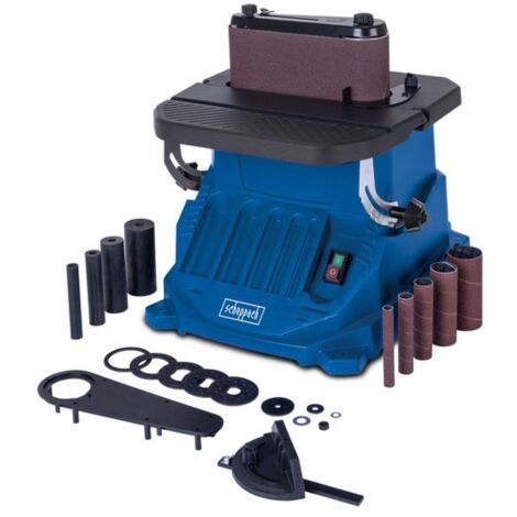 Levigatrice a mandrino oscillante e a nastro 450w Scheppach osm600