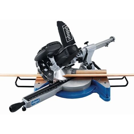 Troncatrice radiale legno Scheppach hm254 2000 w sega circolare ø 255 laser