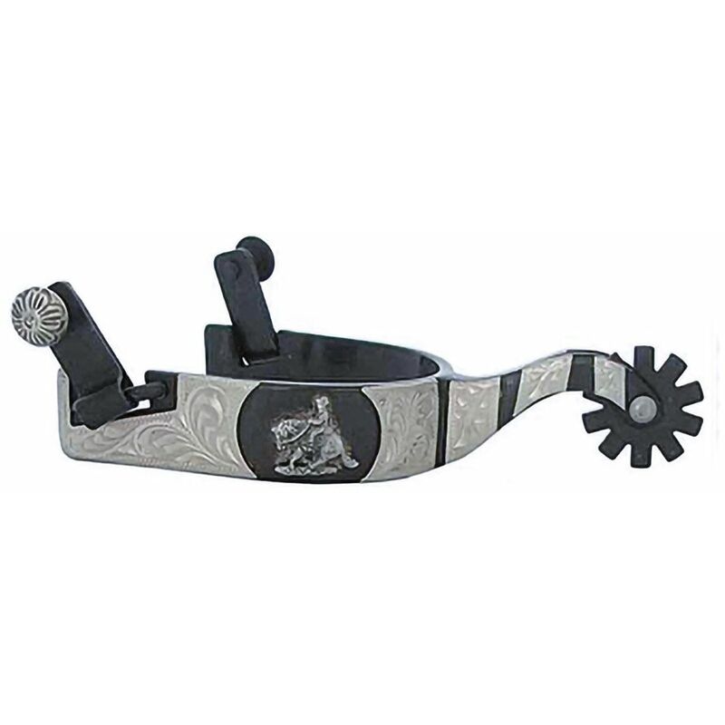 Speroni western con piastra metallica per reining