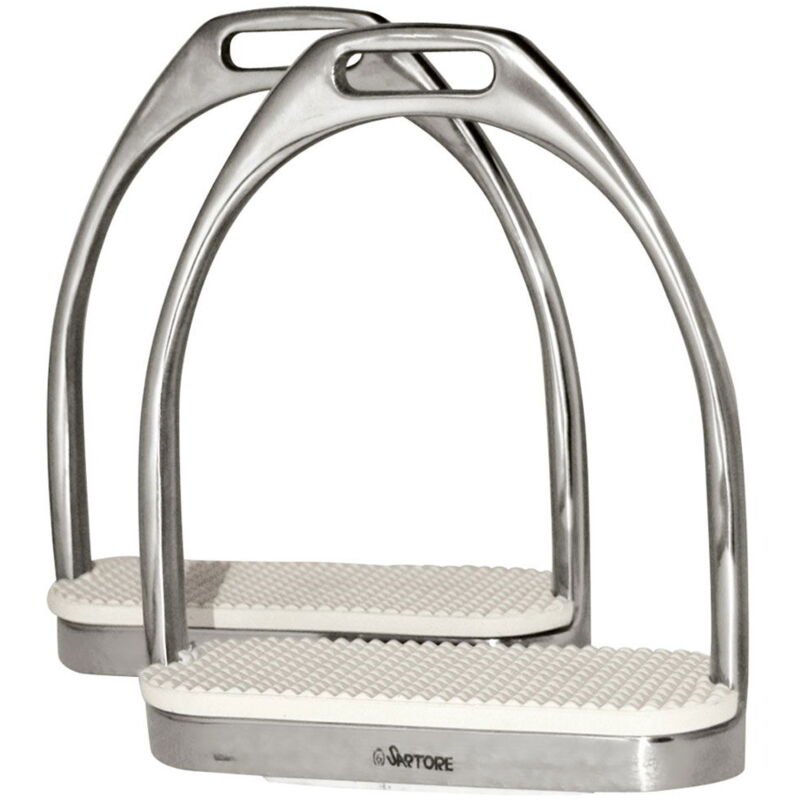 Staffe Sartore in acciaio inox 120 mm