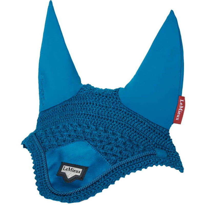 Cuffietta modello Loire in tessuto satinato colore blu marine: Full