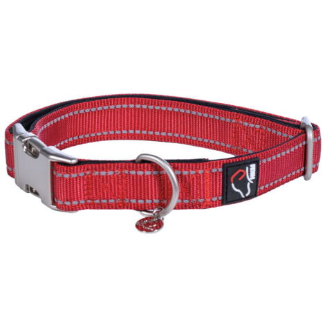 Collare in nylon regolabile modello Anam Cara per cani: M/L, grigio ...