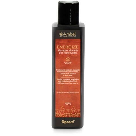 Ambel Rituali Energize Shampoo idratante per manti lunghi: Flacone 200 ml
